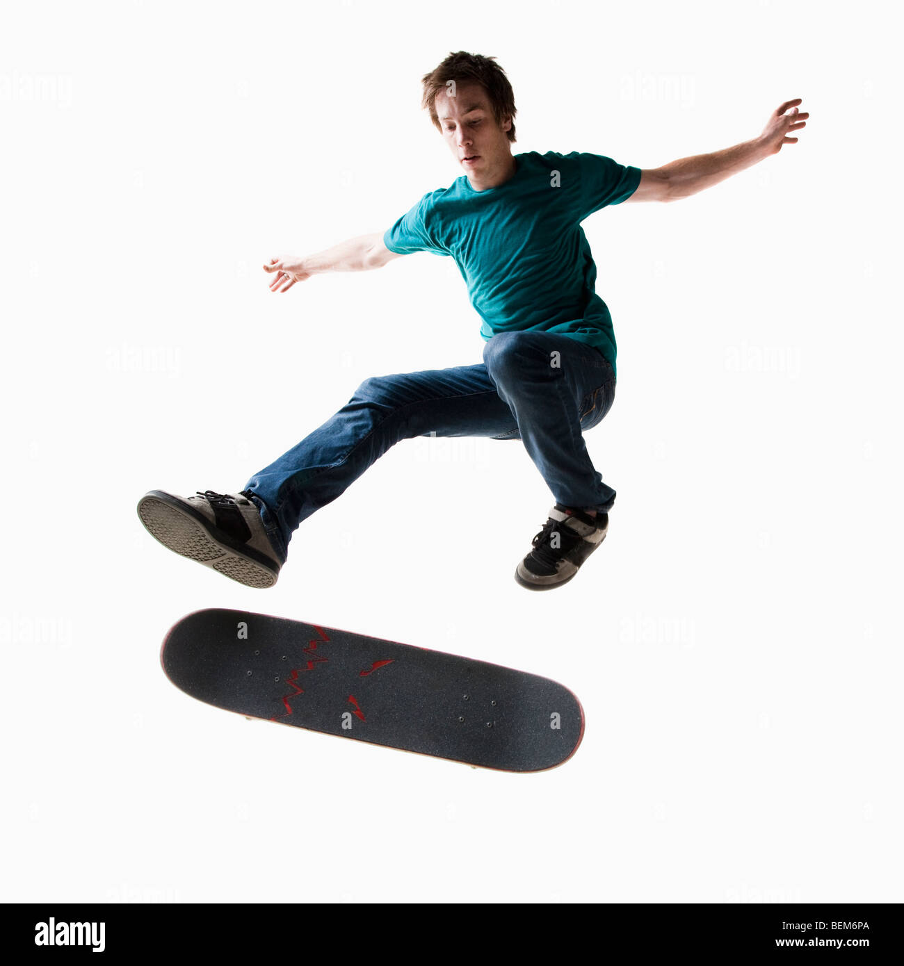 Skate boarder Cut Out Stock Images & Pictures - Alamy