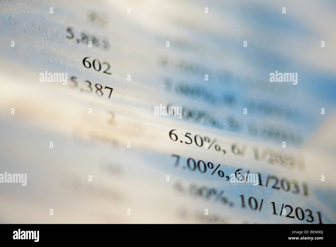 Banking chart hi-res stock photography and images - Alamy