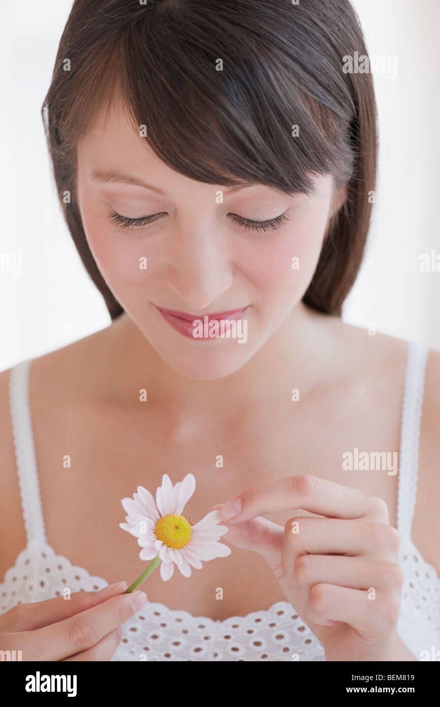 Picking daisy petals hi-res stock photography and images - Alamy