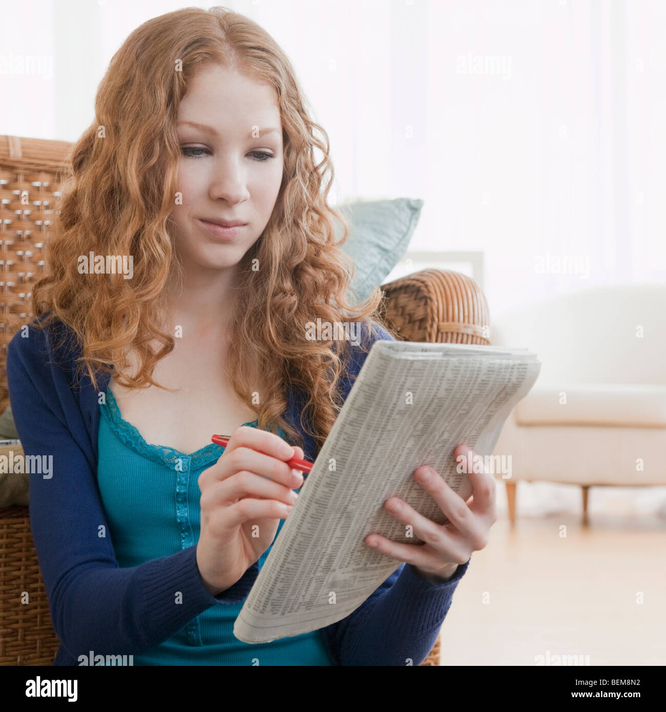 Newspaper ads hi-res stock photography and images - Alamy