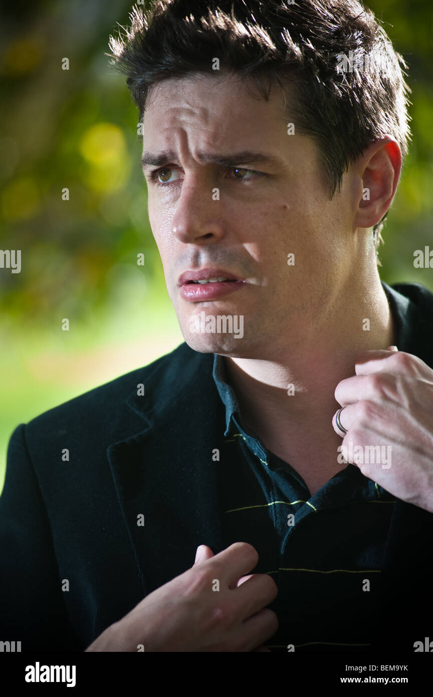 Male actor portrait Stock Photo - Alamy