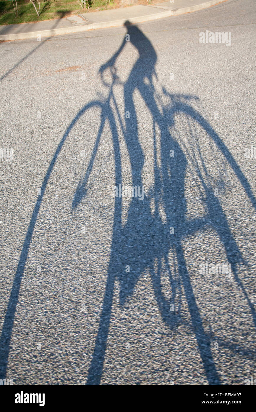 Shadow from bicycles hi-res stock photography and images - Alamy