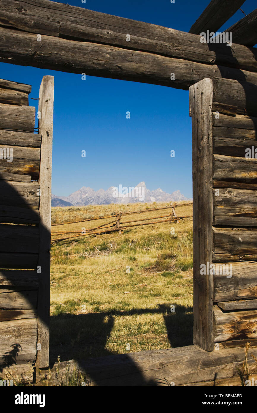 Antelope flats mormon barns hi-res stock photography and images - Alamy