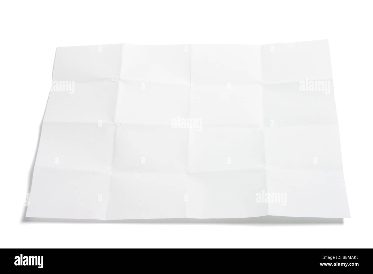 Folded paper white squares hi-res stock photography and images - Alamy