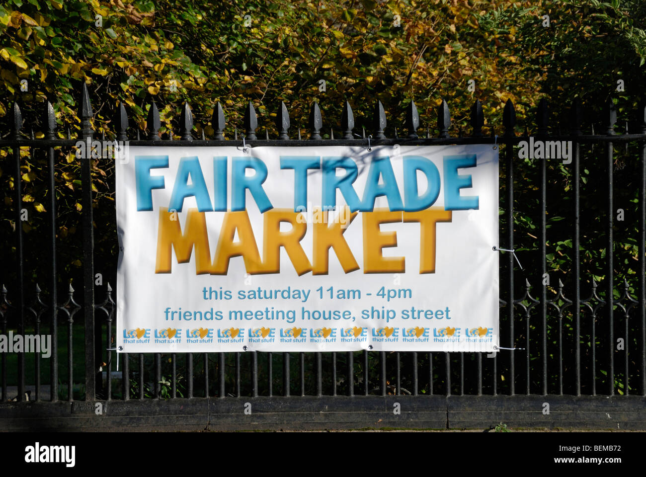 Fair trade sign hi-res stock photography and images - Alamy
