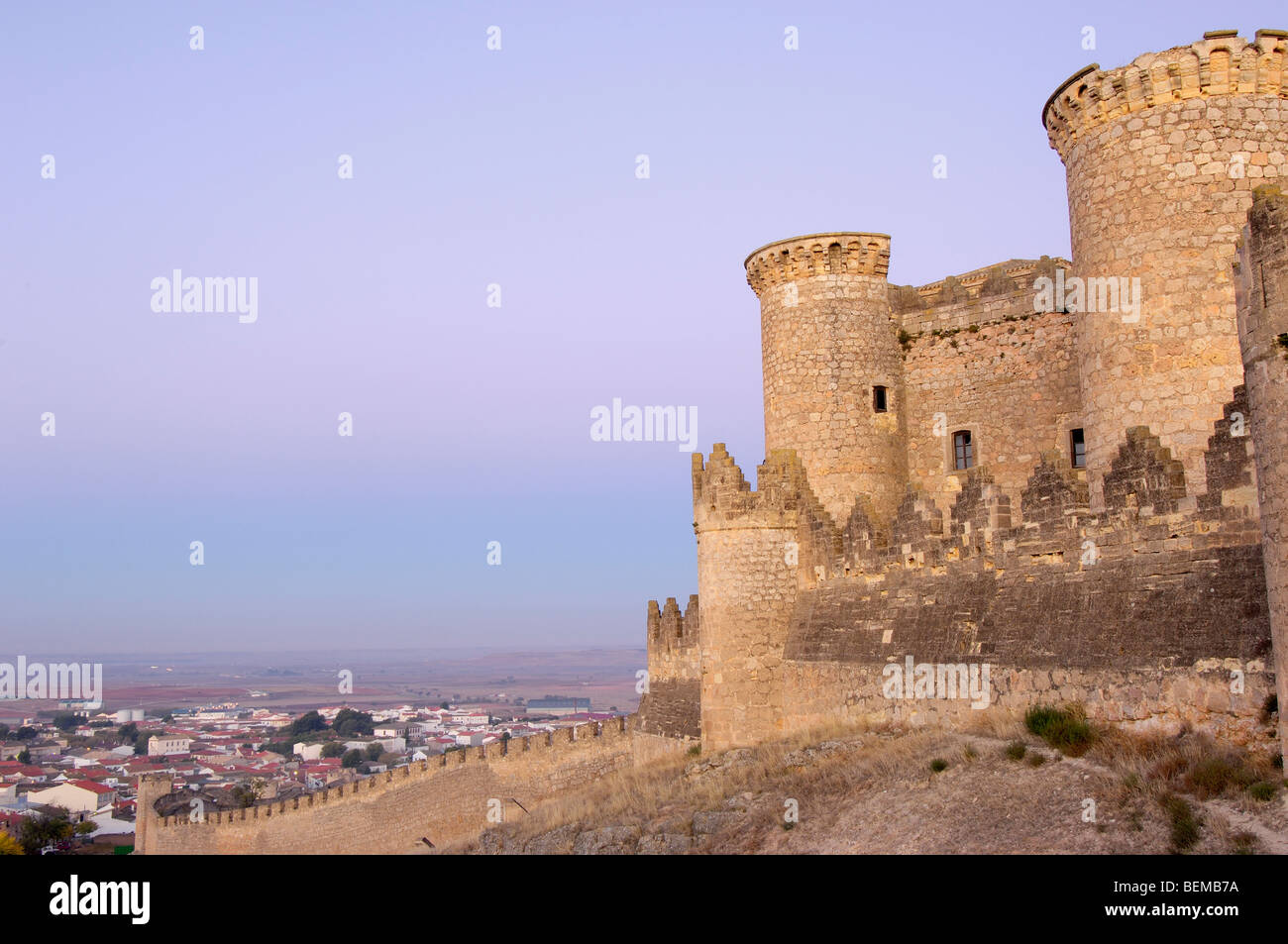 Belmonte castle xv belmonte cuenca hi-res stock photography and images ...