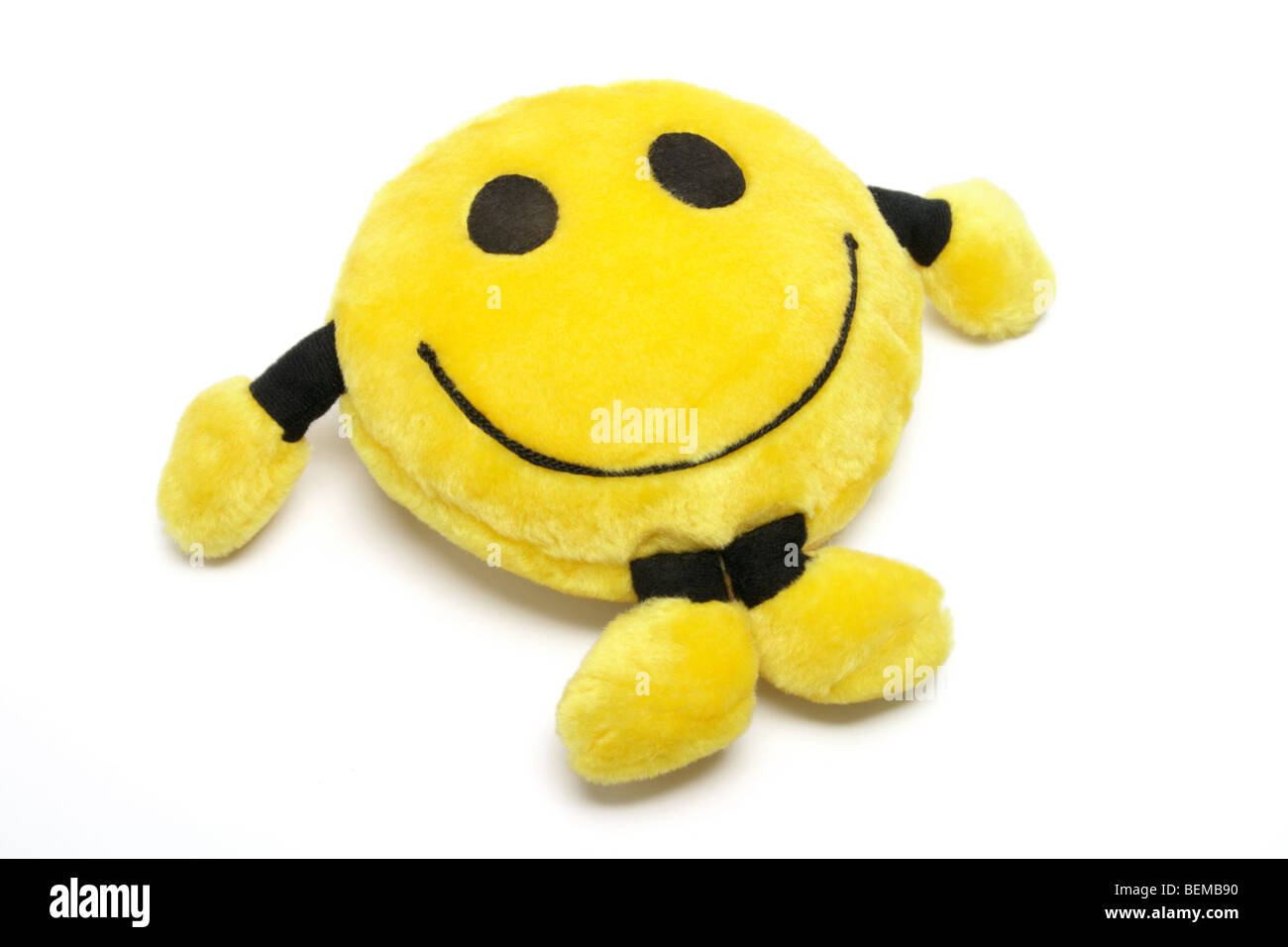 Smiley Soft Toy Stock Photo - Alamy