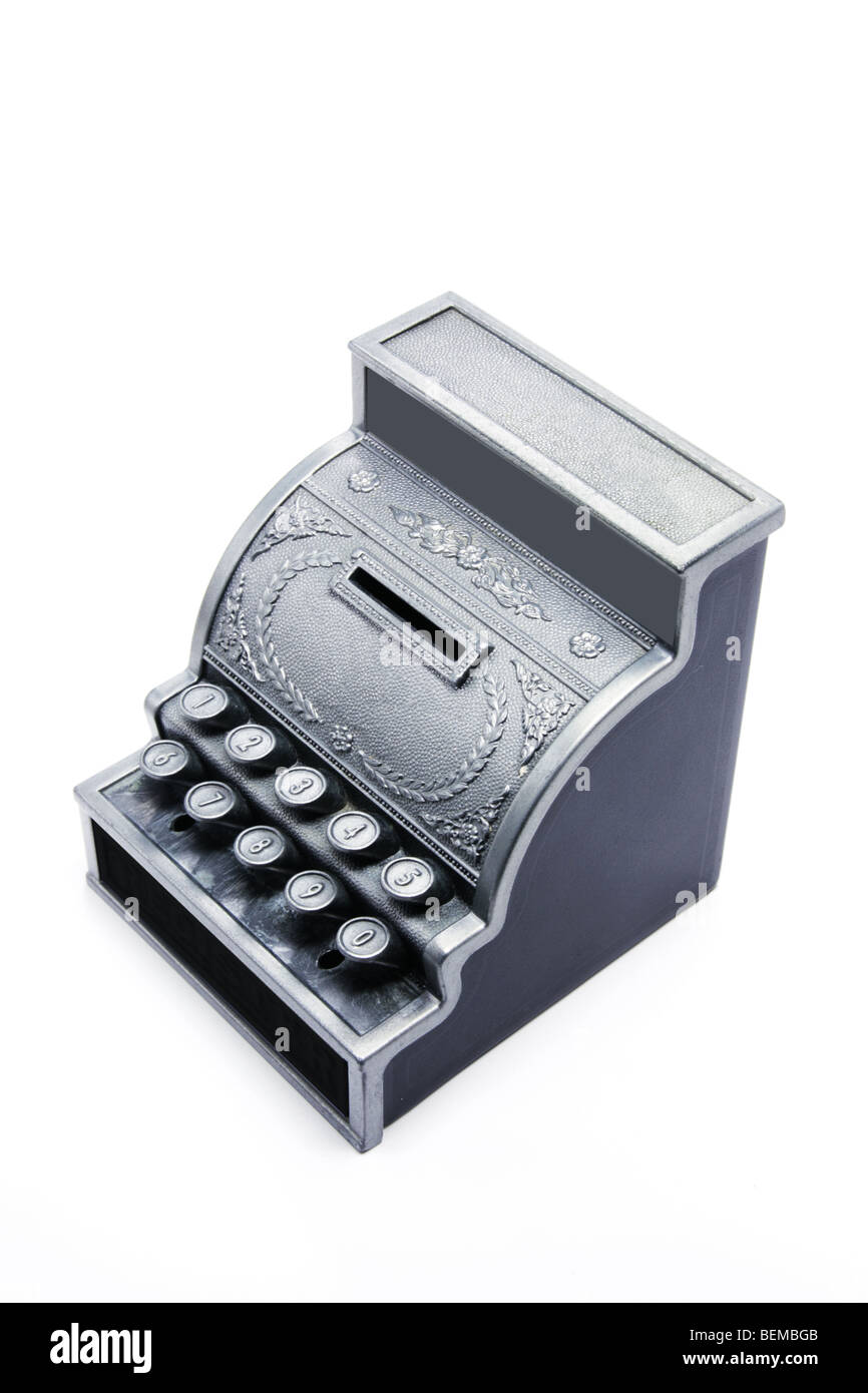 Miniature cash register Cut Out Stock Images & Pictures - Alamy