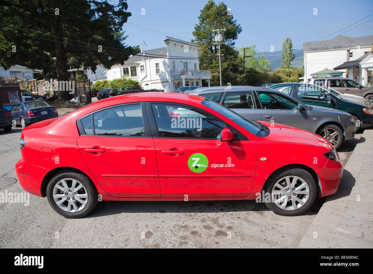 Zipcar parking lot hi-res stock photography and images - Alamy