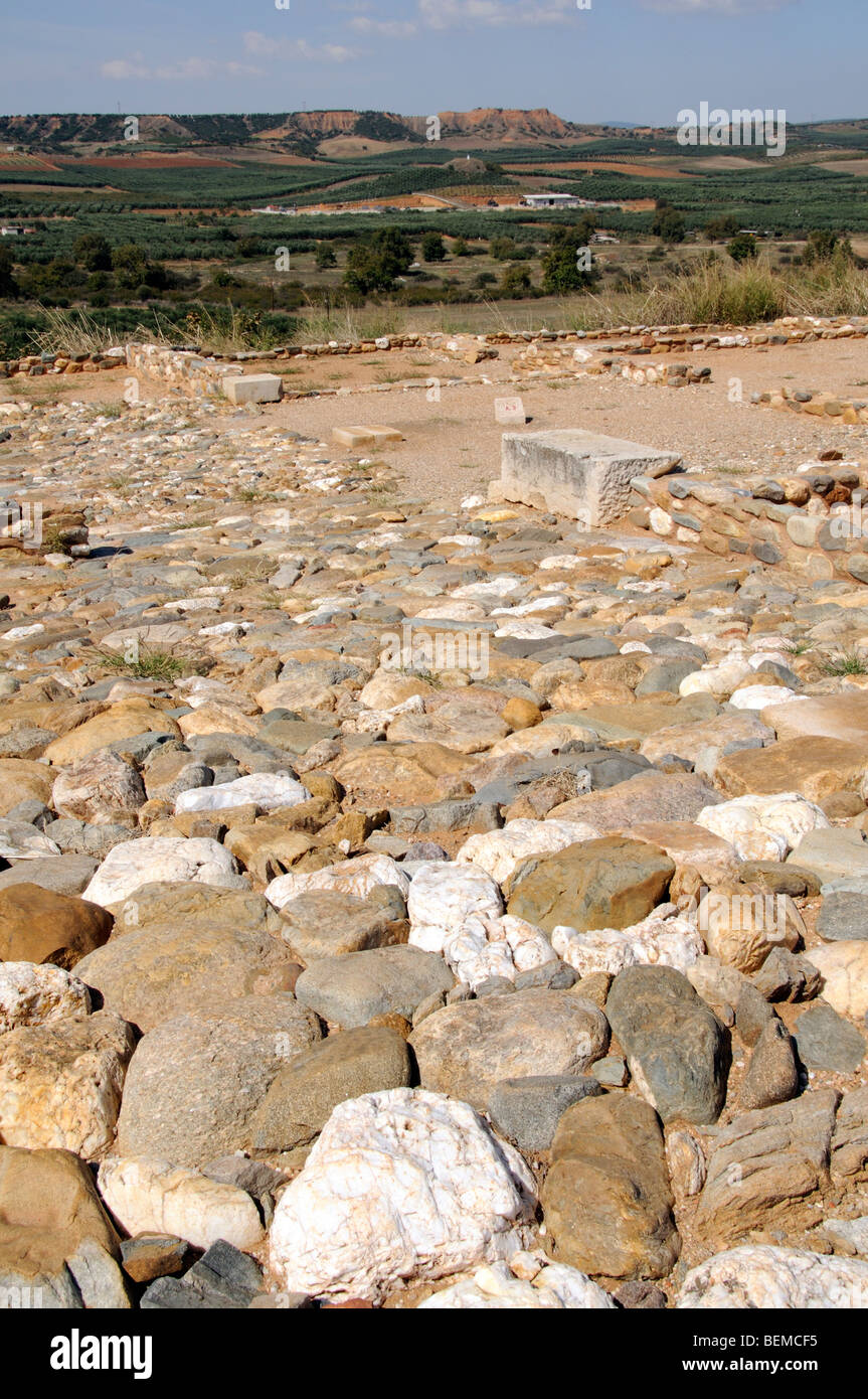 Olynthos ancient Greek city archaeological remains northern Greece ...