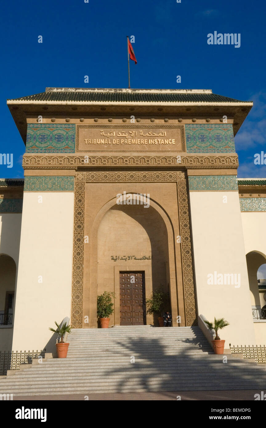 Tribunal de la Premiere Instance, Place Mohammed V, Casablanca, Morocco ...