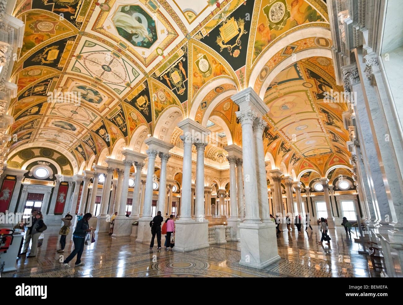 The great hall and library hi-res stock photography and images - Alamy