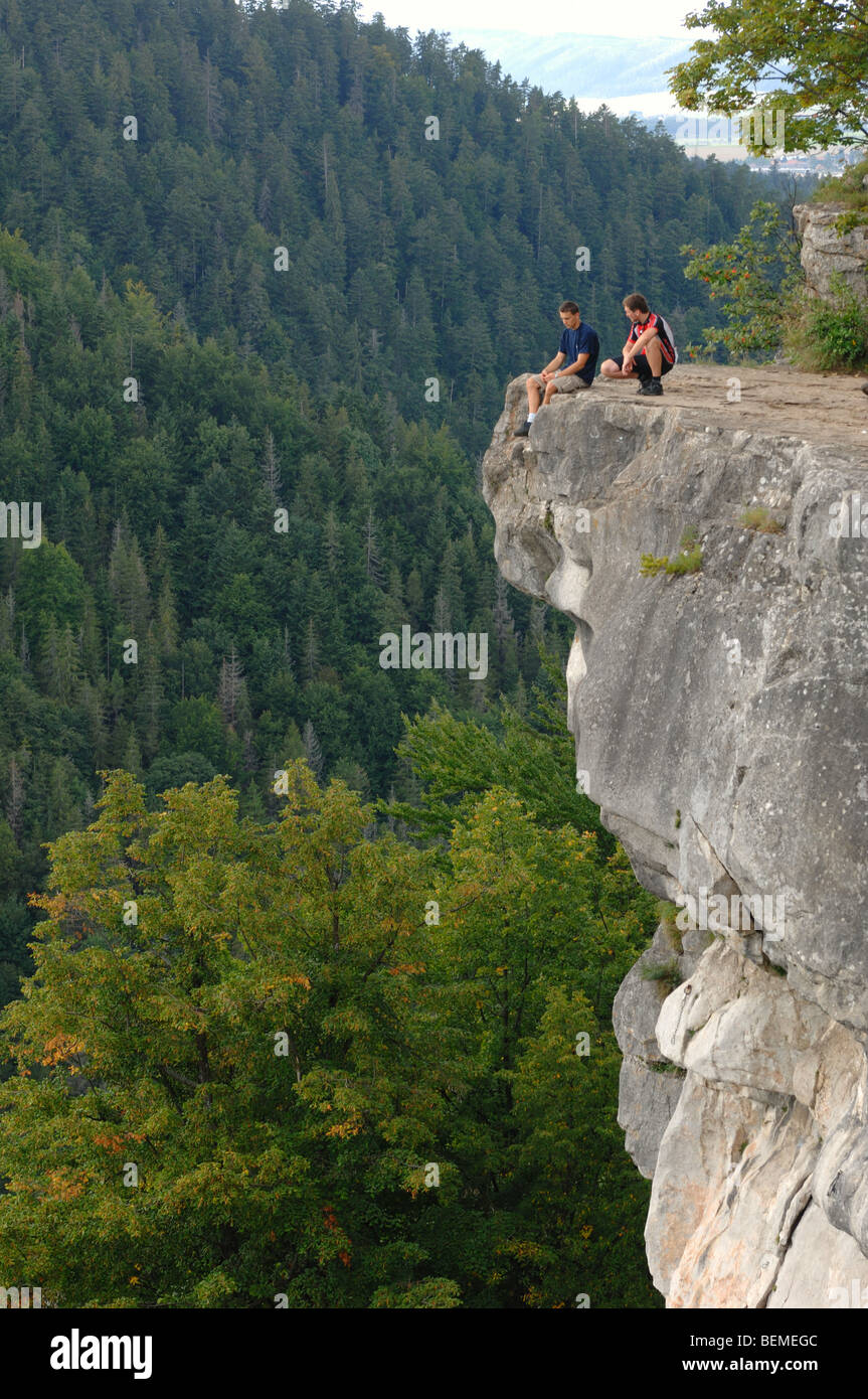 Tomasovsky Vyhlad above the Hornad river Slovensky Raj Stock Photo - Alamy