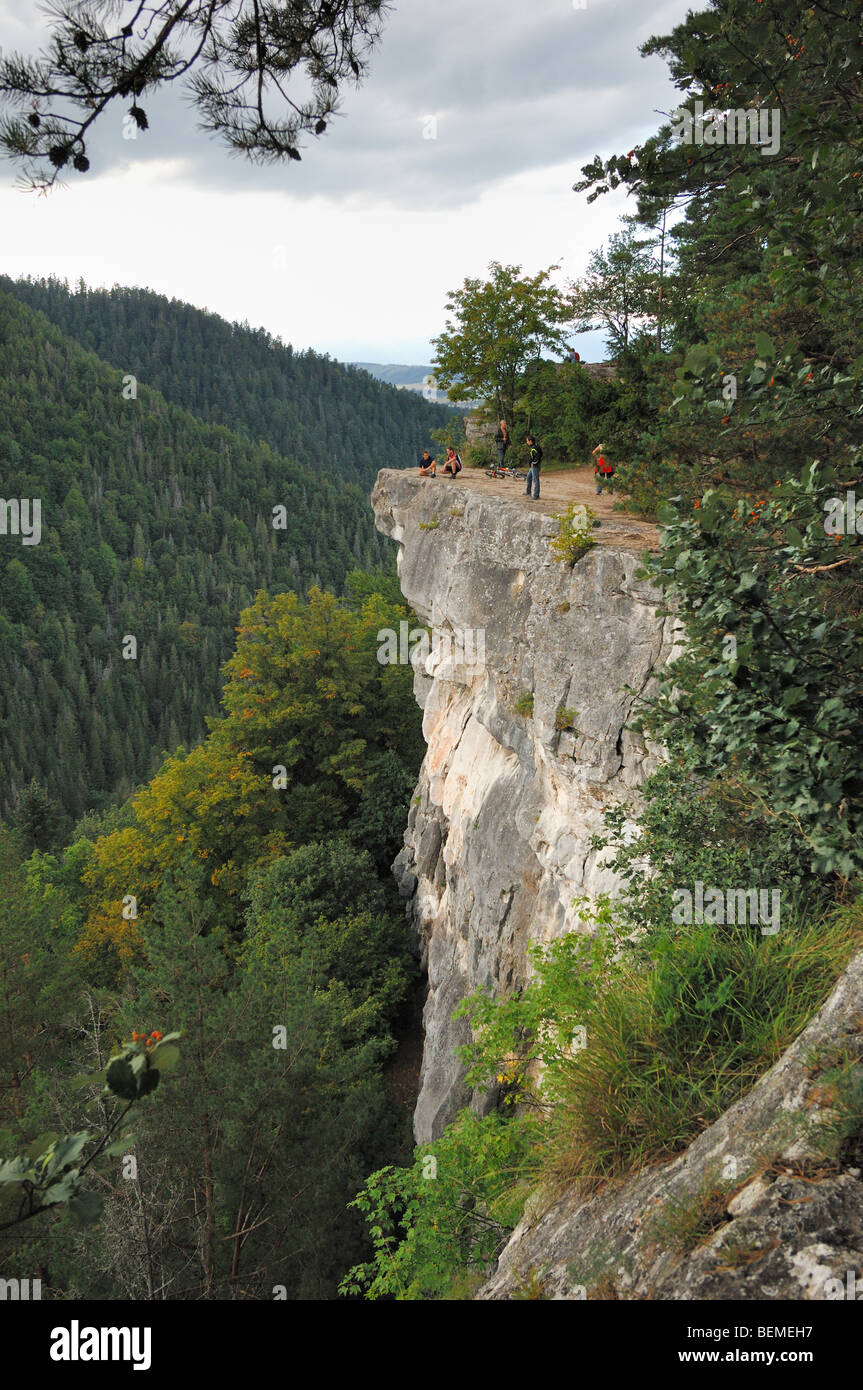 Tomasovsky Vyhlad above the Hornad river Slovensky Raj Stock Photo - Alamy
