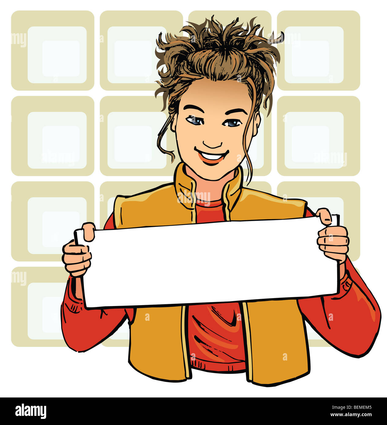 Informative display Cut Out Stock Images & Pictures - Alamy