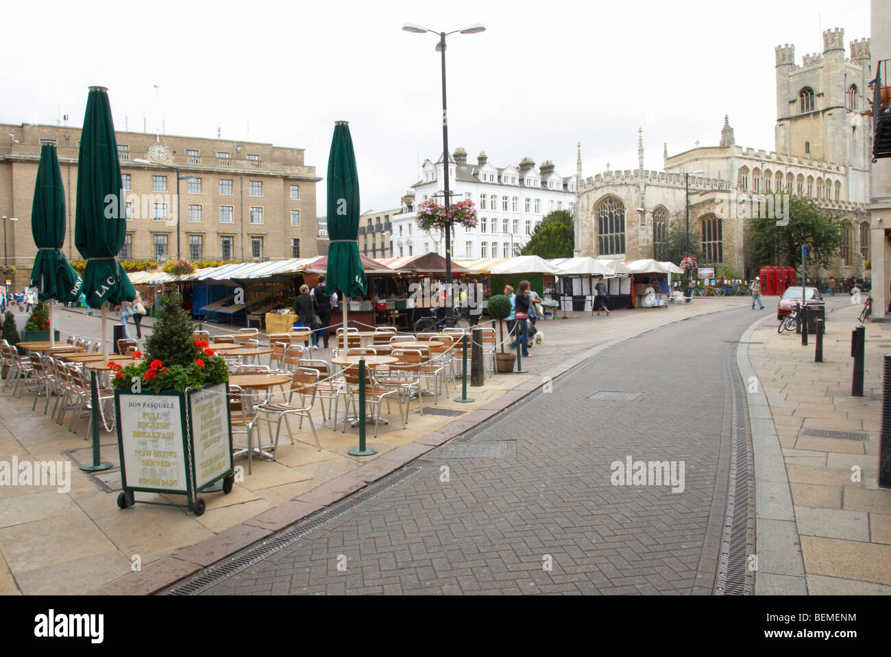 Cambridge Town Centre Stock Photo - Alamy
