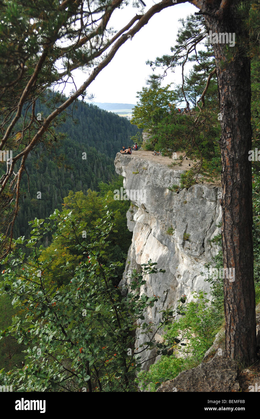 Tomasovsky Vyhlad above the Hornad river Slovensky Raj Stock Photo - Alamy