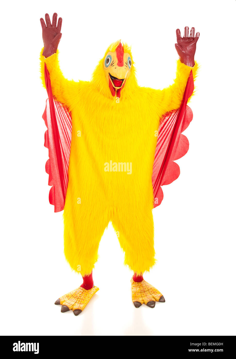 Man In Chicken Suit Cartoon