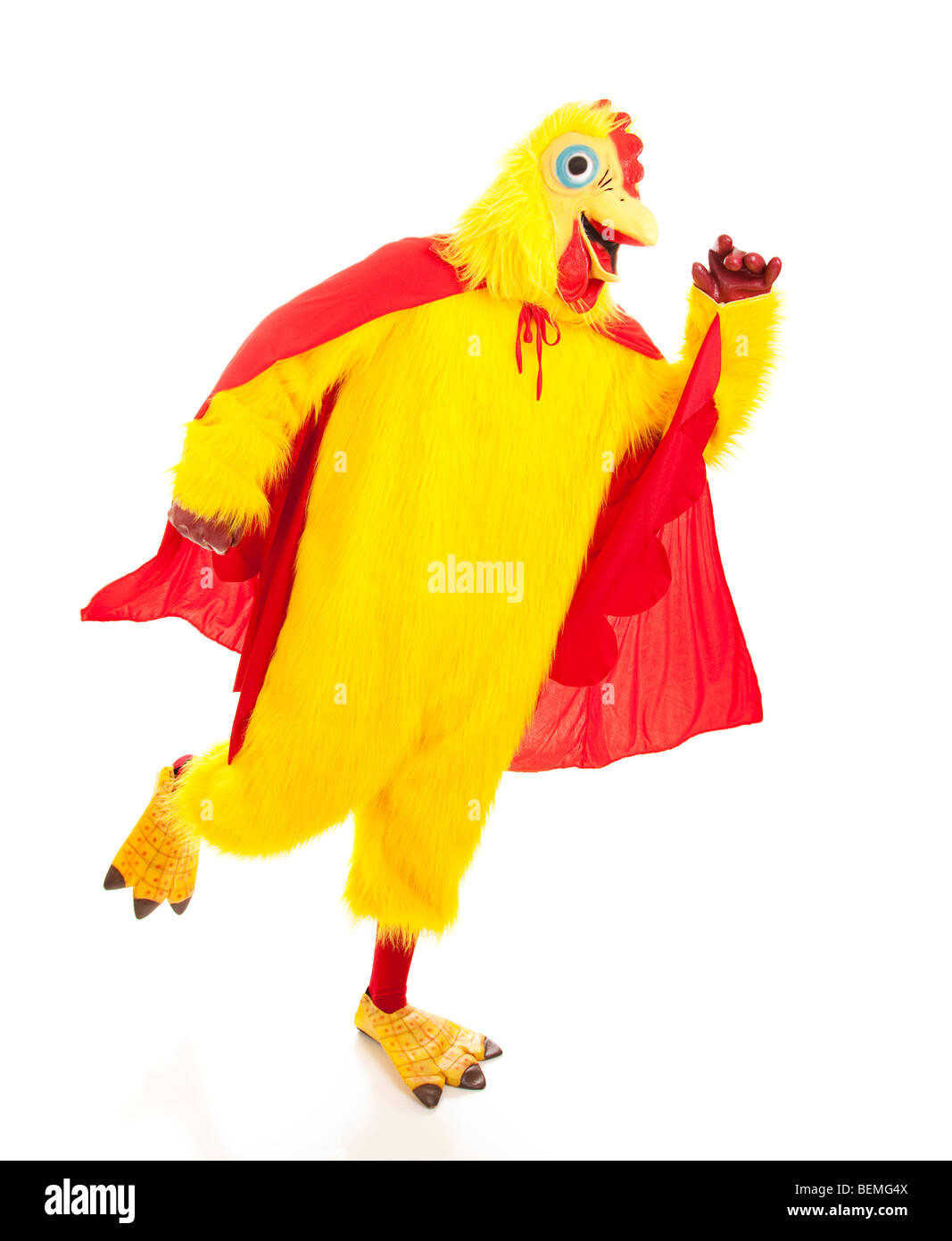 Chicken running Cut Out Stock Images & Pictures - Alamy