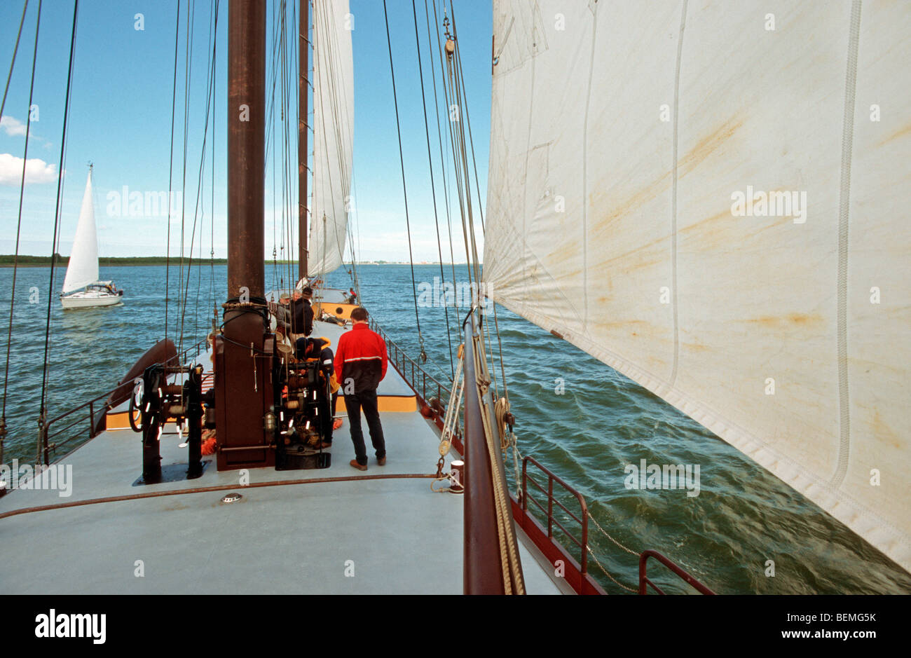 Sail yachtsman yacht sailing hi-res stock photography and images - Alamy