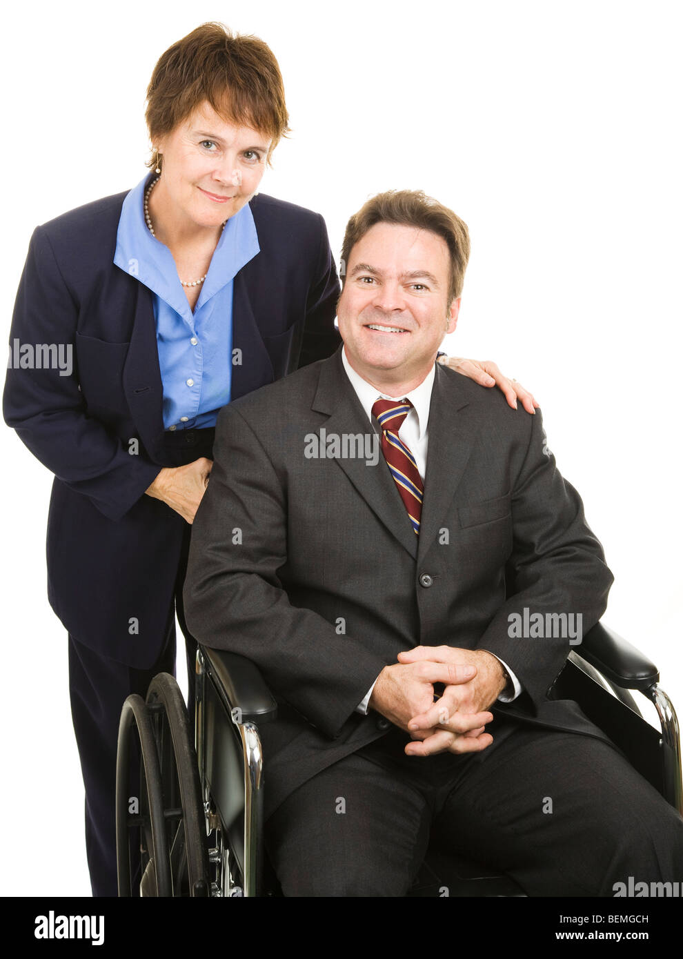 Female secretary male boss office Cut Out Stock Images & Pictures - Alamy