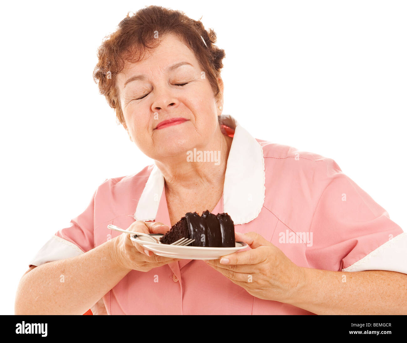 Sniffing cake hi-res stock photography and images - Alamy