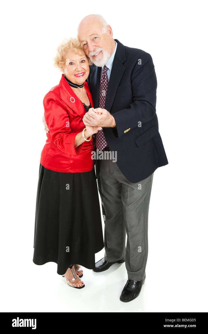 Elderly people dancing Cut Out Stock Images & Pictures - Alamy