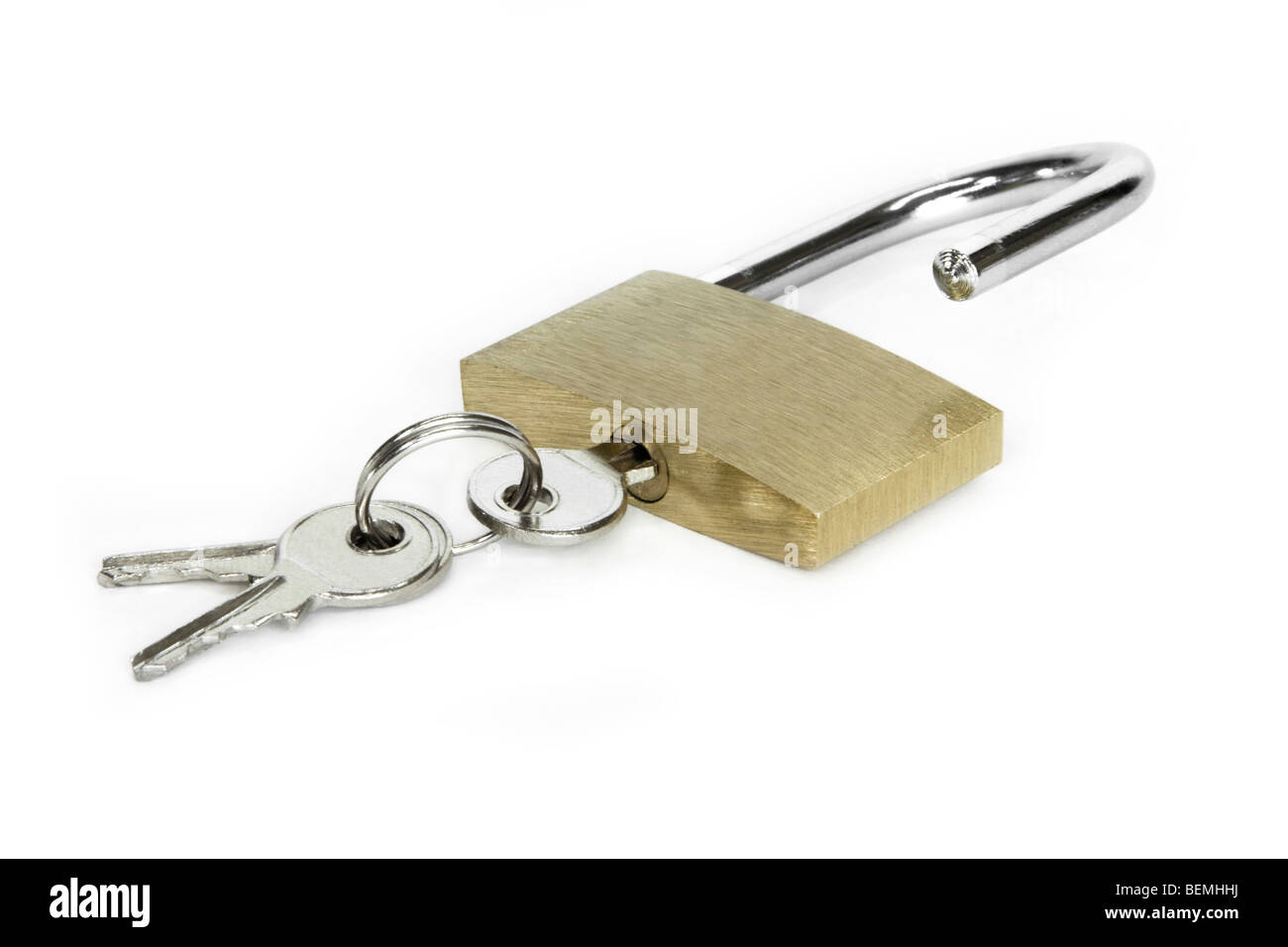 White lock Cut Out Stock Images & Pictures - Alamy