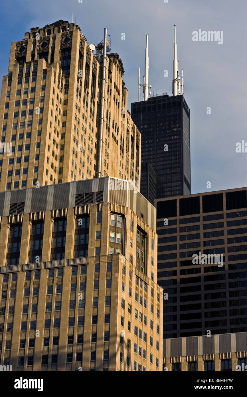 Skyscrapers in Chicago Stock Photo - Alamy