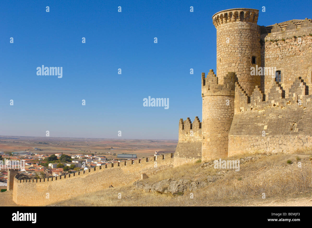 Belmonte castle xv belmonte cuenca hi-res stock photography and images ...