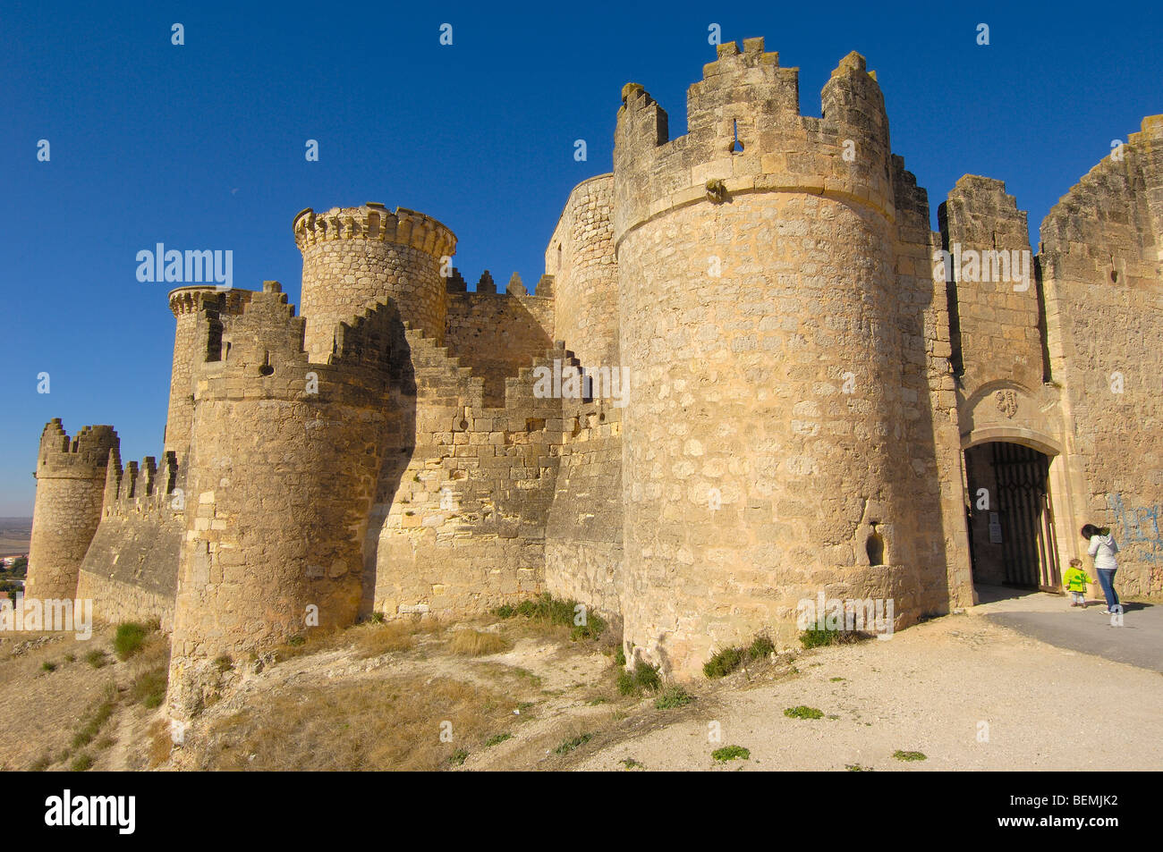 Belmonte castle xv belmonte cuenca hi-res stock photography and images ...