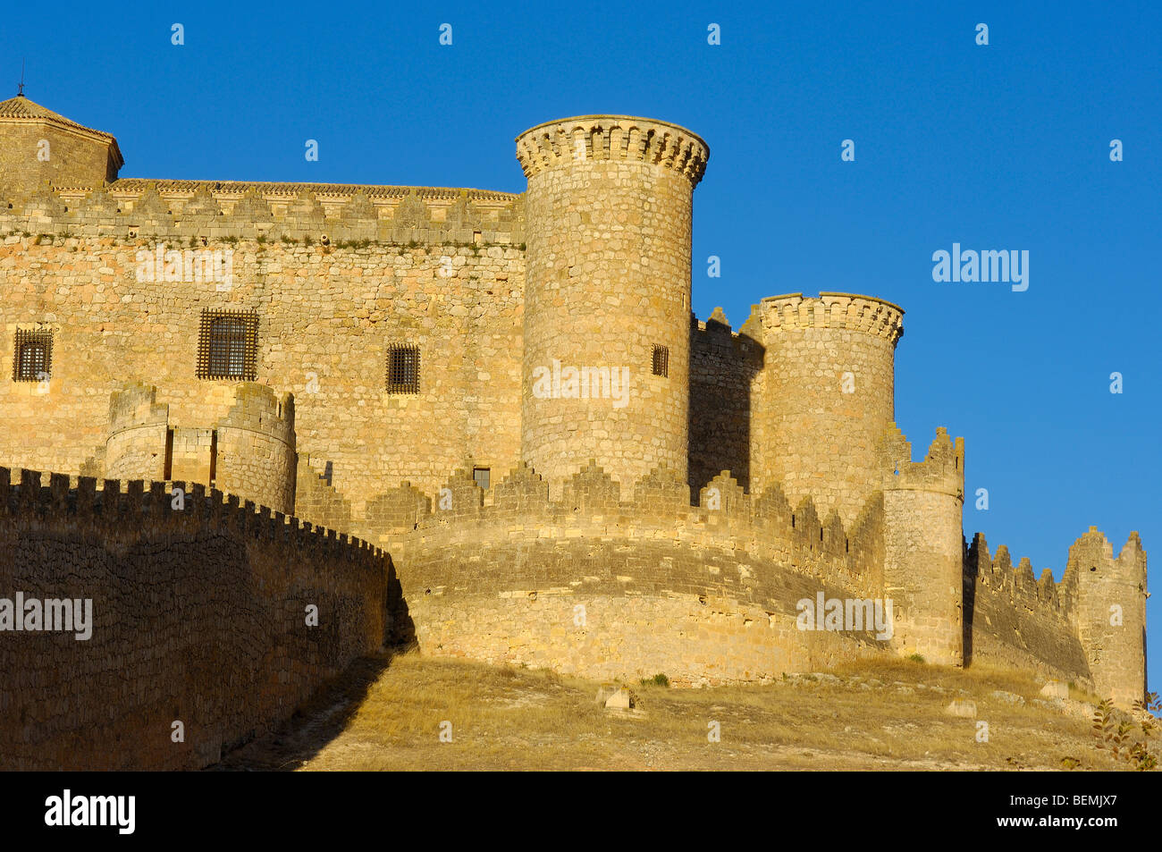 Belmonte castle xv belmonte cuenca hi-res stock photography and images ...