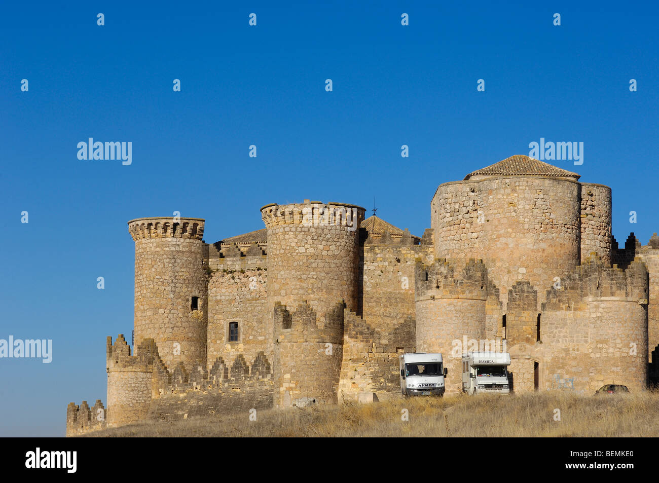 Belmonte castle xv belmonte cuenca hi-res stock photography and images ...