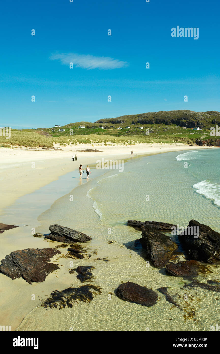 Scotland, Sutherland, Oldshoremore Beach Stock Photo - Alamy