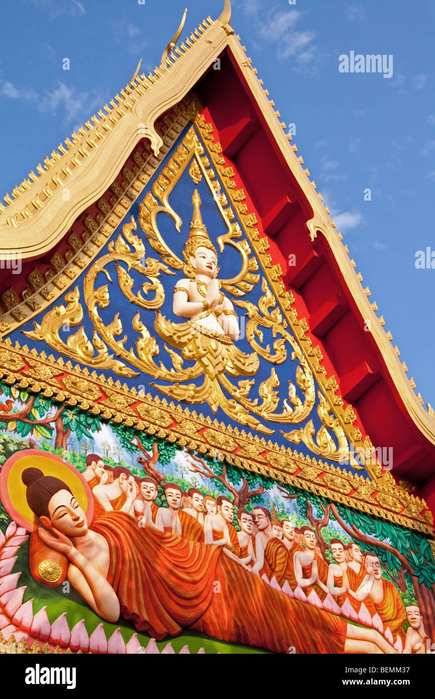Beautiful laos temple hi-res stock photography and images - Alamy