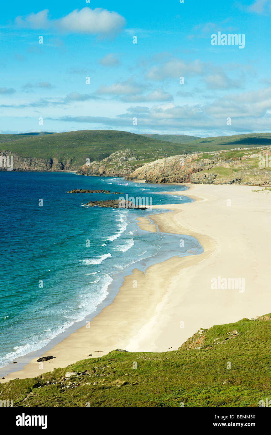 Scotland, Sutherland, Sandwood Bay Stock Photo - Alamy