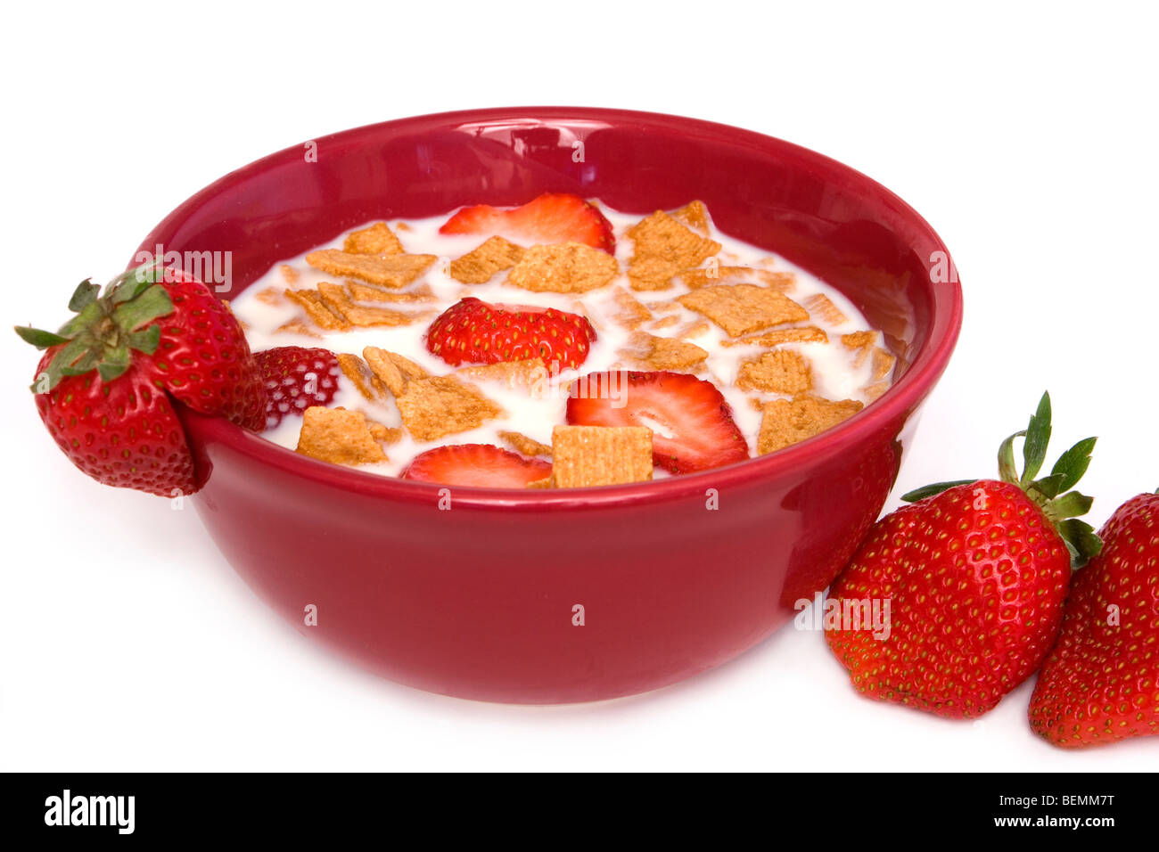 Delicious healthy breakfast cereal Cut Out Stock Images & Pictures - Alamy