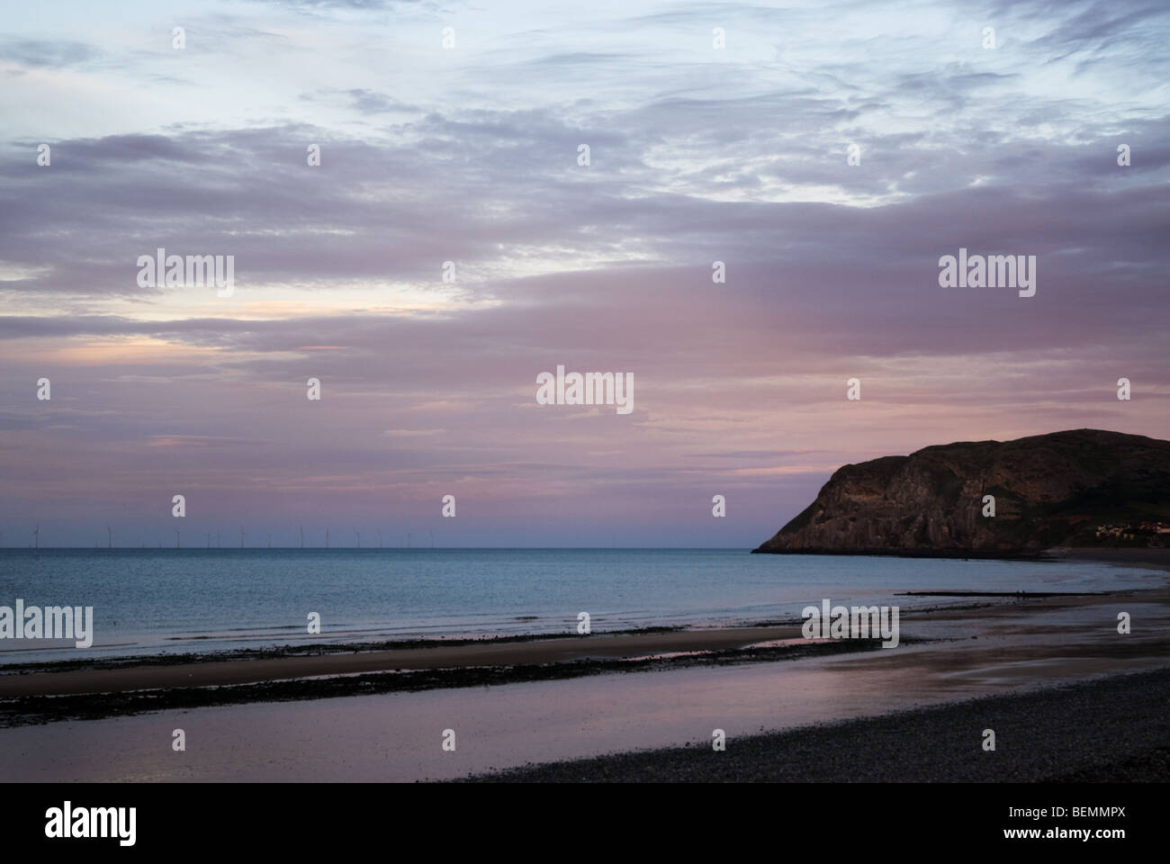 Sunset llandudno hi-res stock photography and images - Alamy