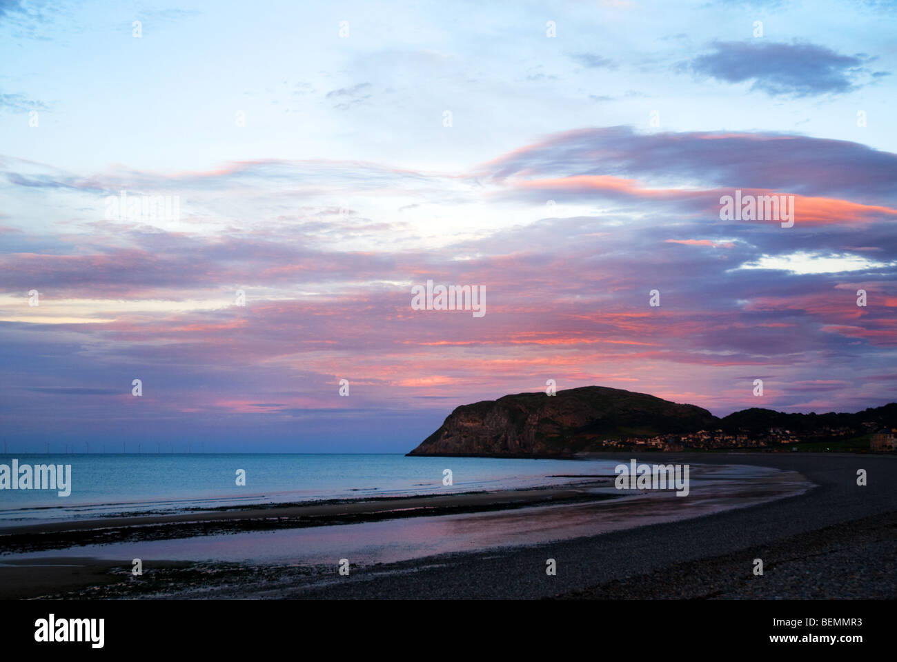 Llandudno sunset hi-res stock photography and images - Alamy