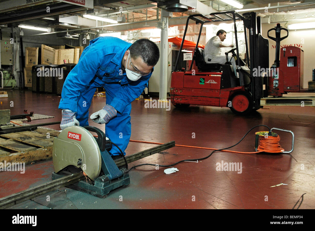 Filipino crewman hi-res stock photography and images - Alamy