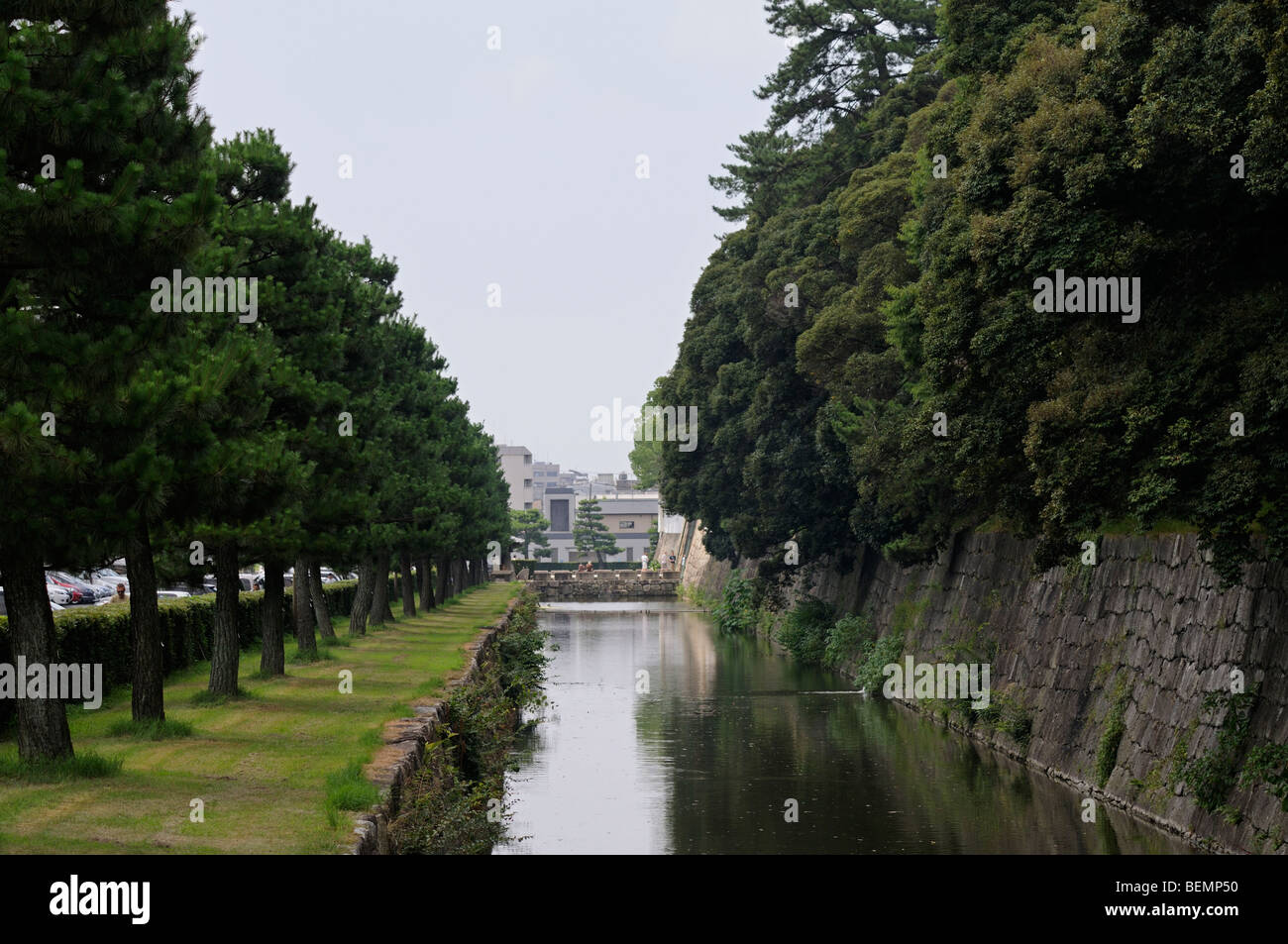 Outer moat. Nijo-jo (Nijo Castle). Kyoto. Kansai. Japan Stock Photo - Alamy