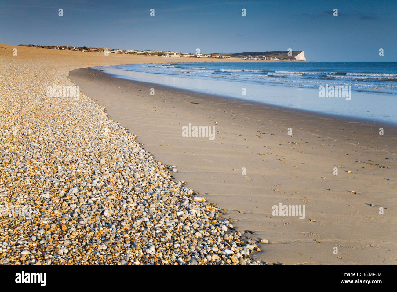 The seashore at Seaford, Sussex, England, UK Stock Photo - Alamy