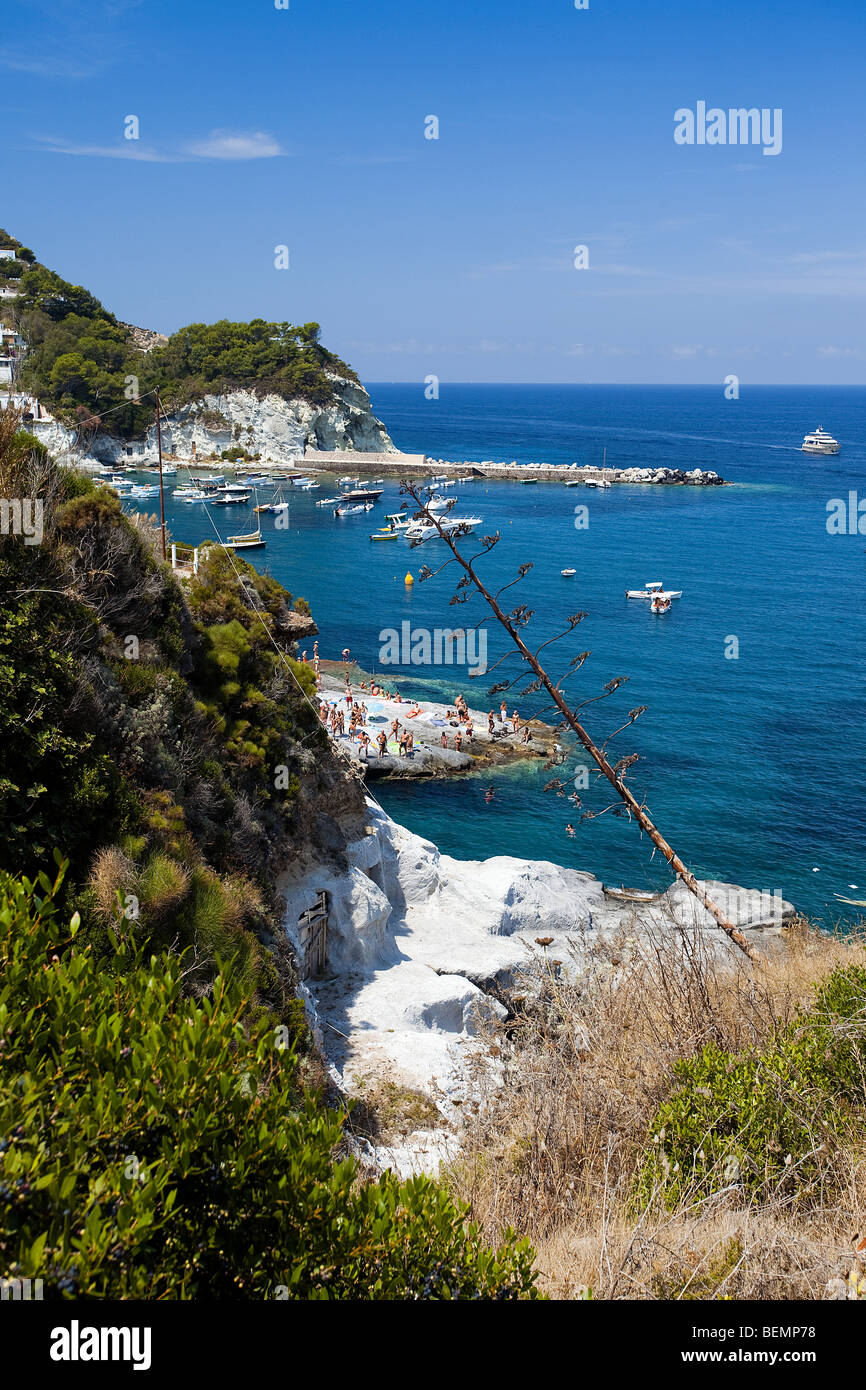 Cala feola, Ponza Island, Italy Stock Photo - Alamy