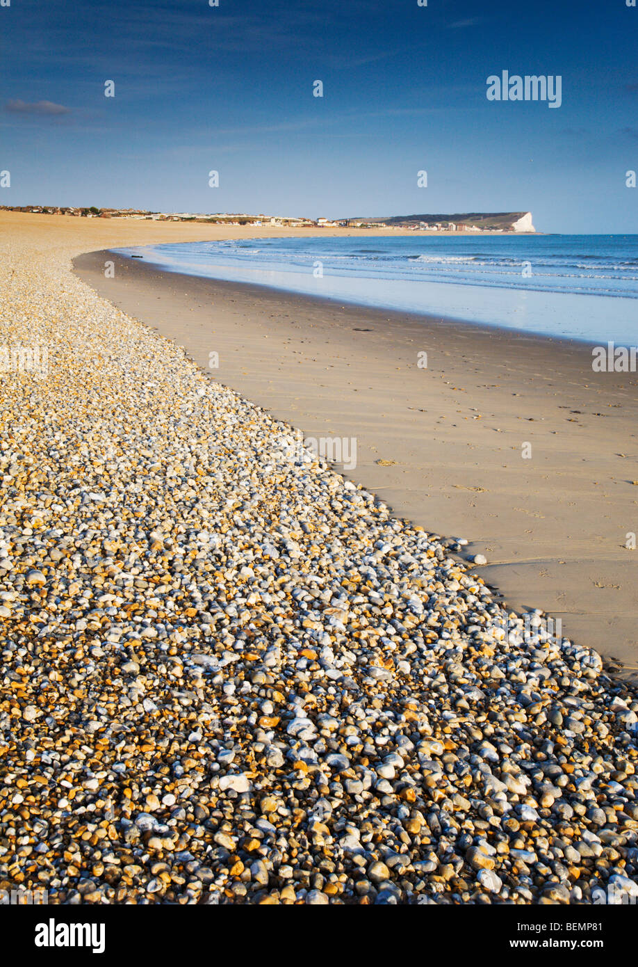 The seashore at Seaford, Sussex, England, UK Stock Photo - Alamy