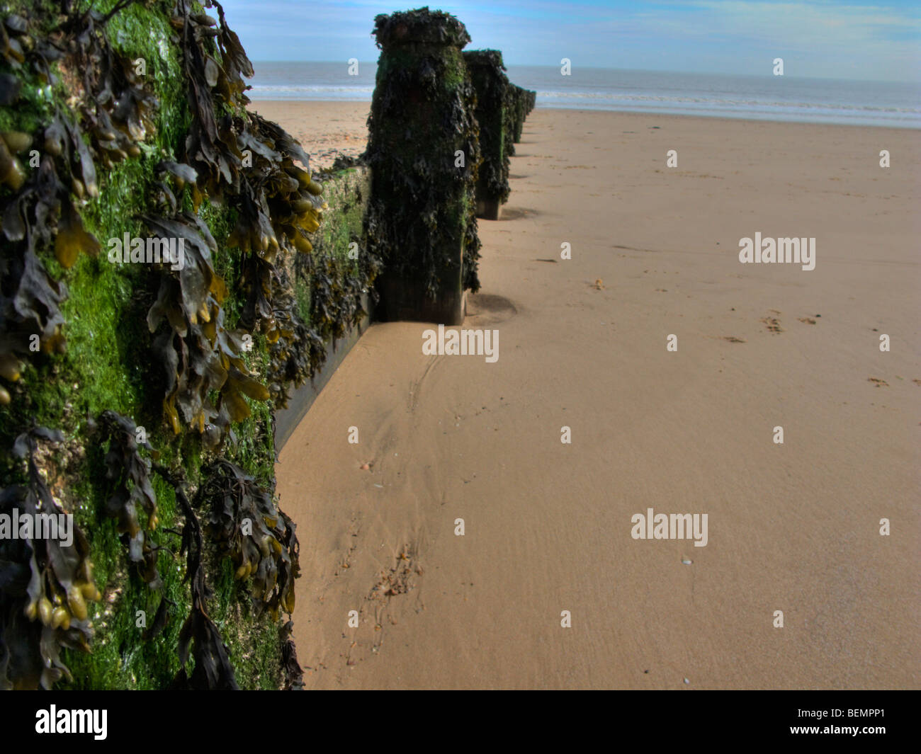 landscape tide breaker Stock Photo - Alamy