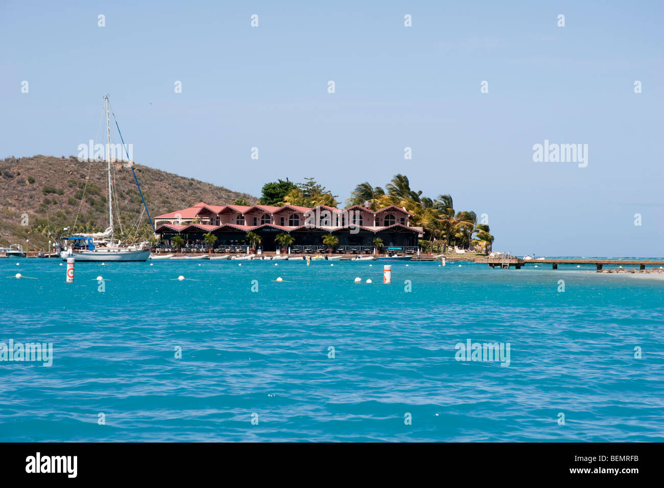 Saba Rock Resort Stock Photo - Alamy