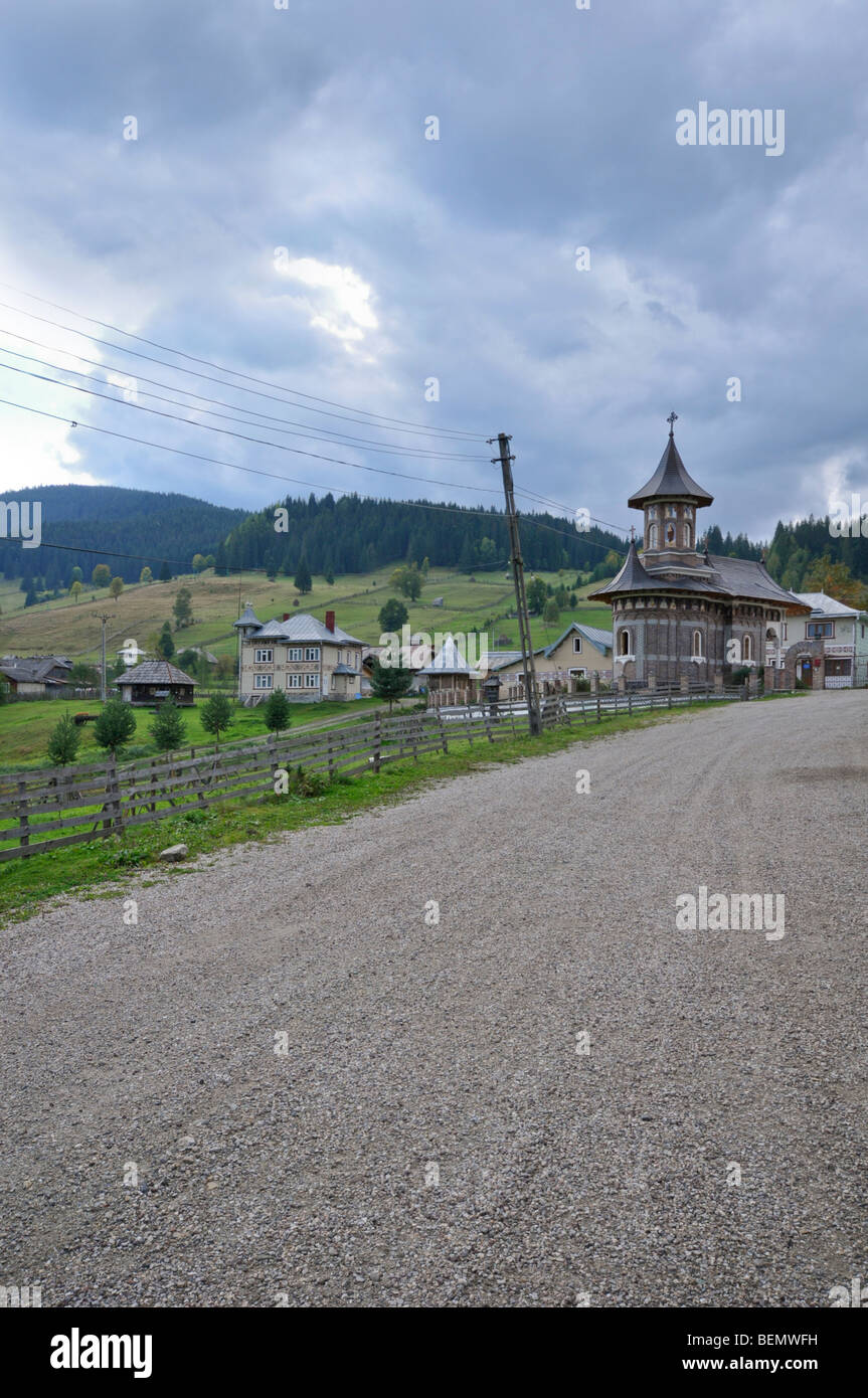 Church in the north Romania Stock Photo - Alamy