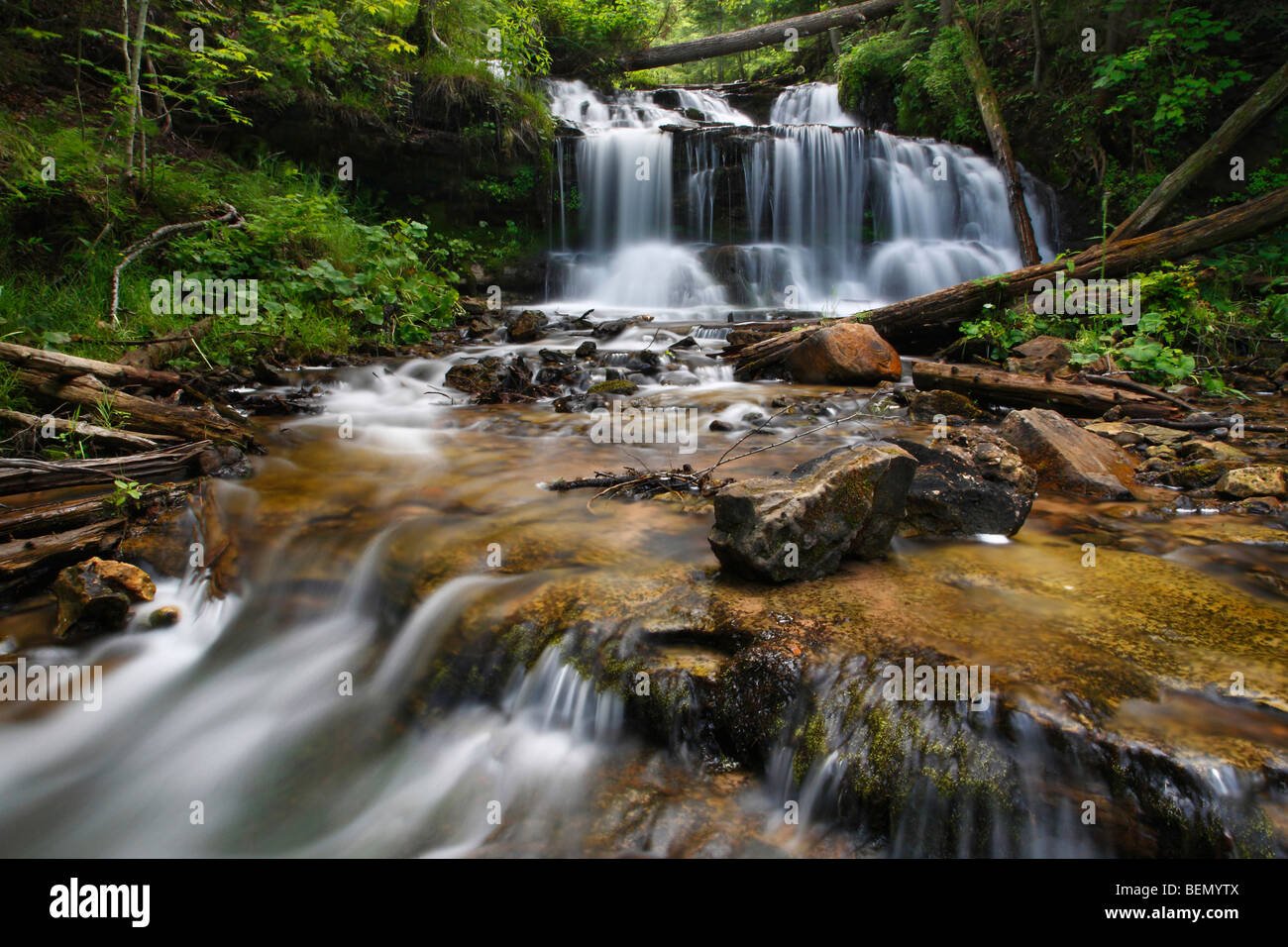 Top down view waterfall small hi-res stock photography and images - Alamy