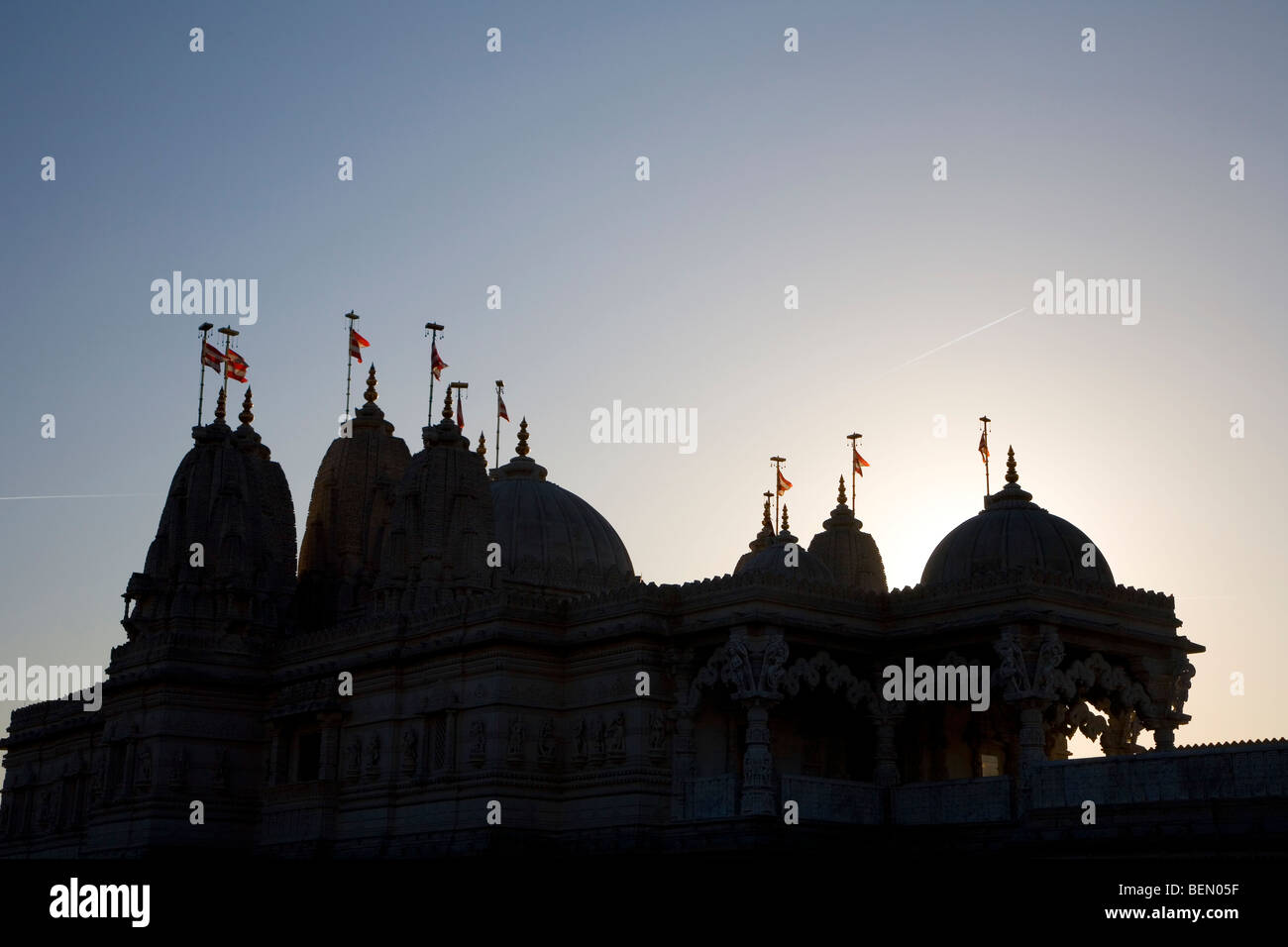 Neasden temple london hi-res stock photography and images - Alamy