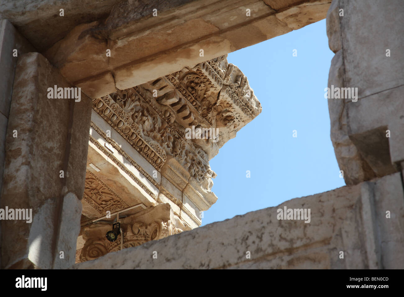 Ephesus Turkey library of Celsus Stock Photo - Alamy